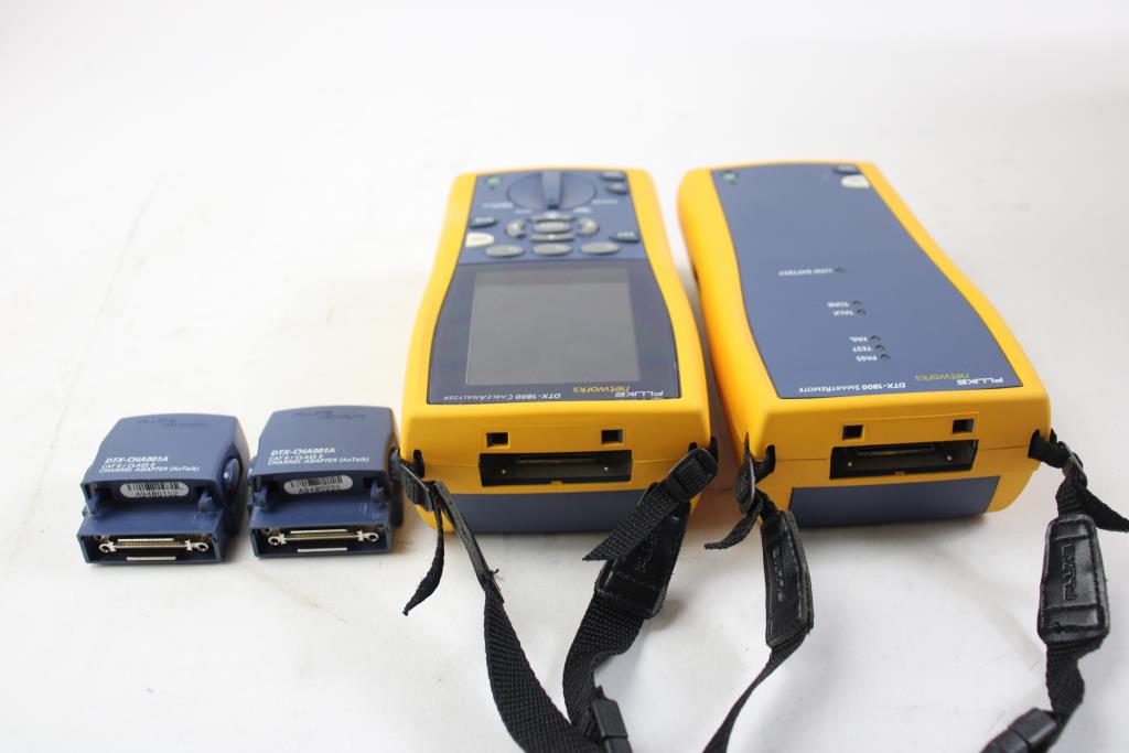 Fluke Networks DTX Cable Analyzer Series | Property Room