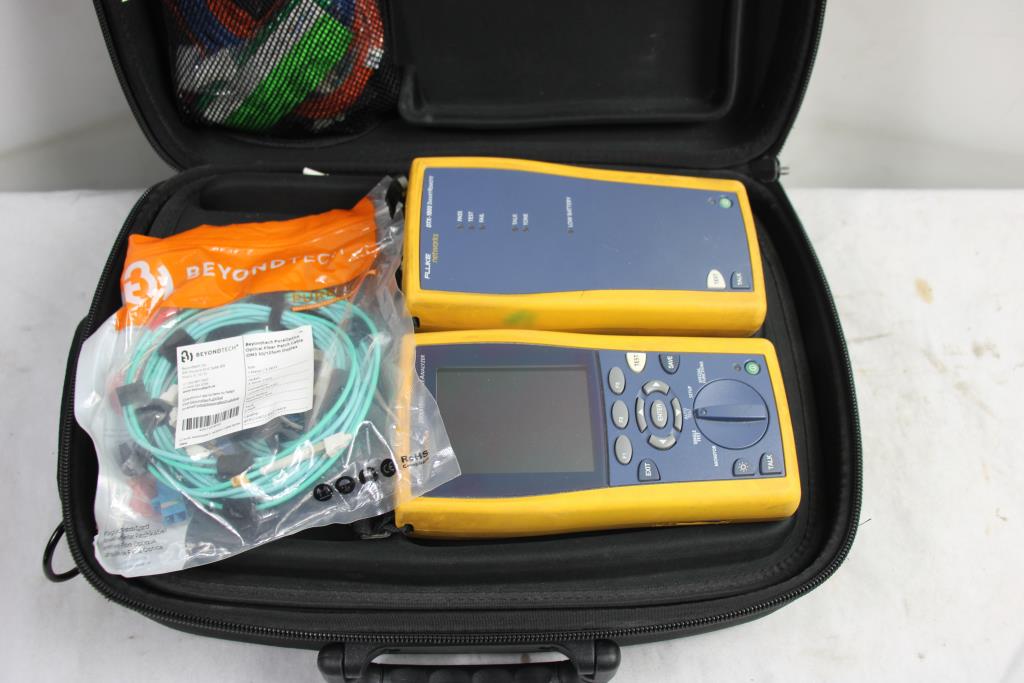 Fluke Networks, DTX-1800 Cable Analyzer Kit | Property Room