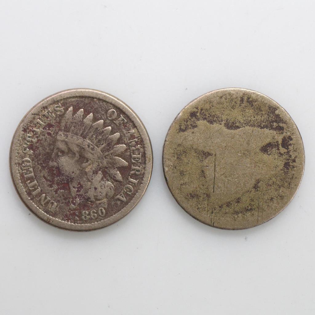 Flying Eagle And Indian Head Penny | Property Room