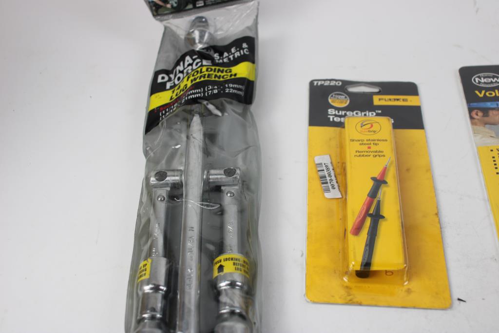 Folding Lug Wrench, Sure Grip,volt Alert, Lock, 4 Pieces | Property Room