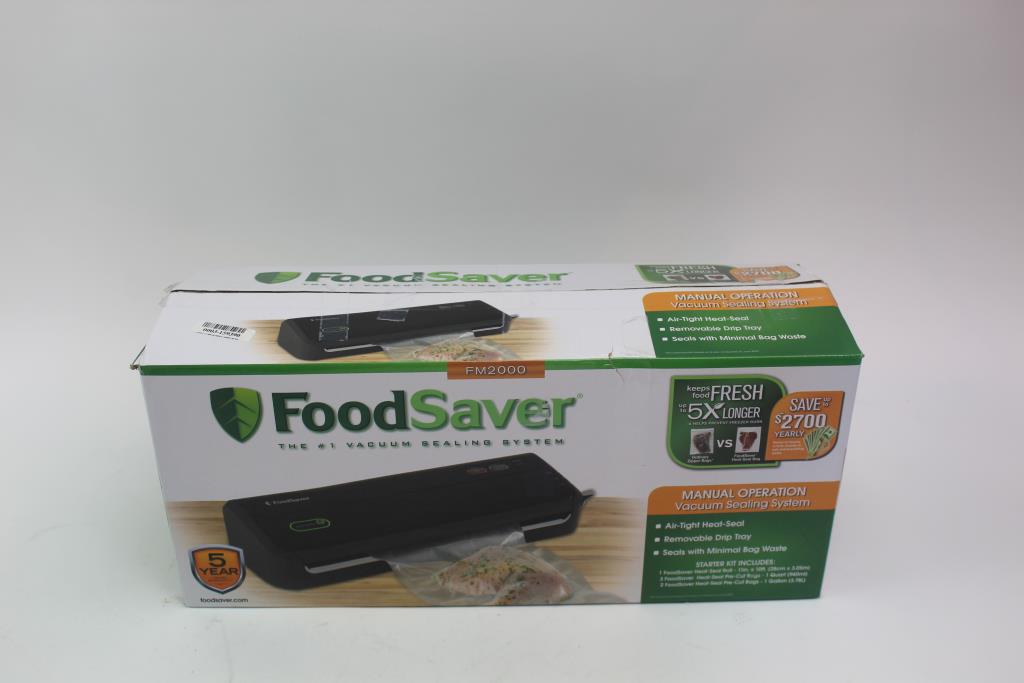 FoodSaver FM2000 Vacuum Sealer | Property Room