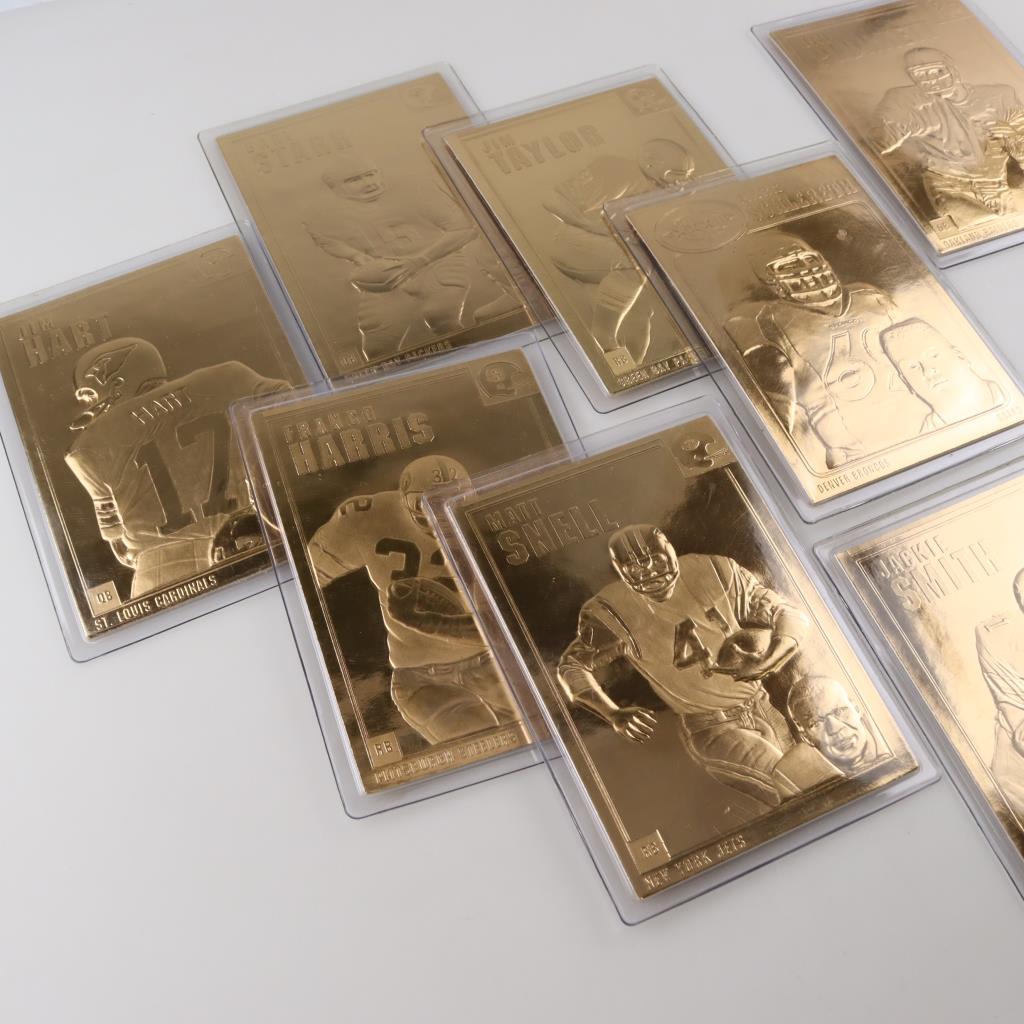 Football Foil Trading Cards, 8 Cards | Property Room
