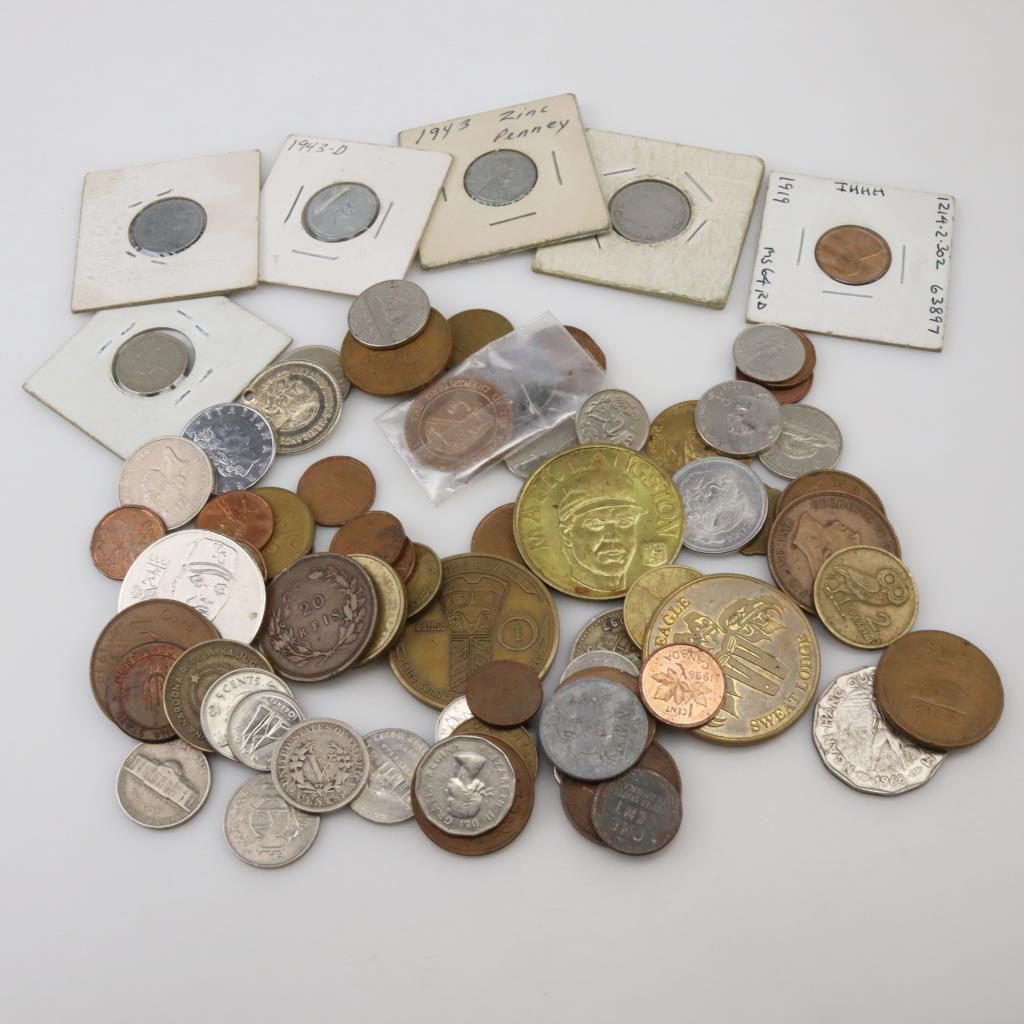 Foreign And US Coins/Tokens | Property Room