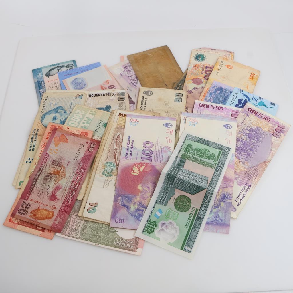 Foreign Bills; 35+ Pieces | Property Room
