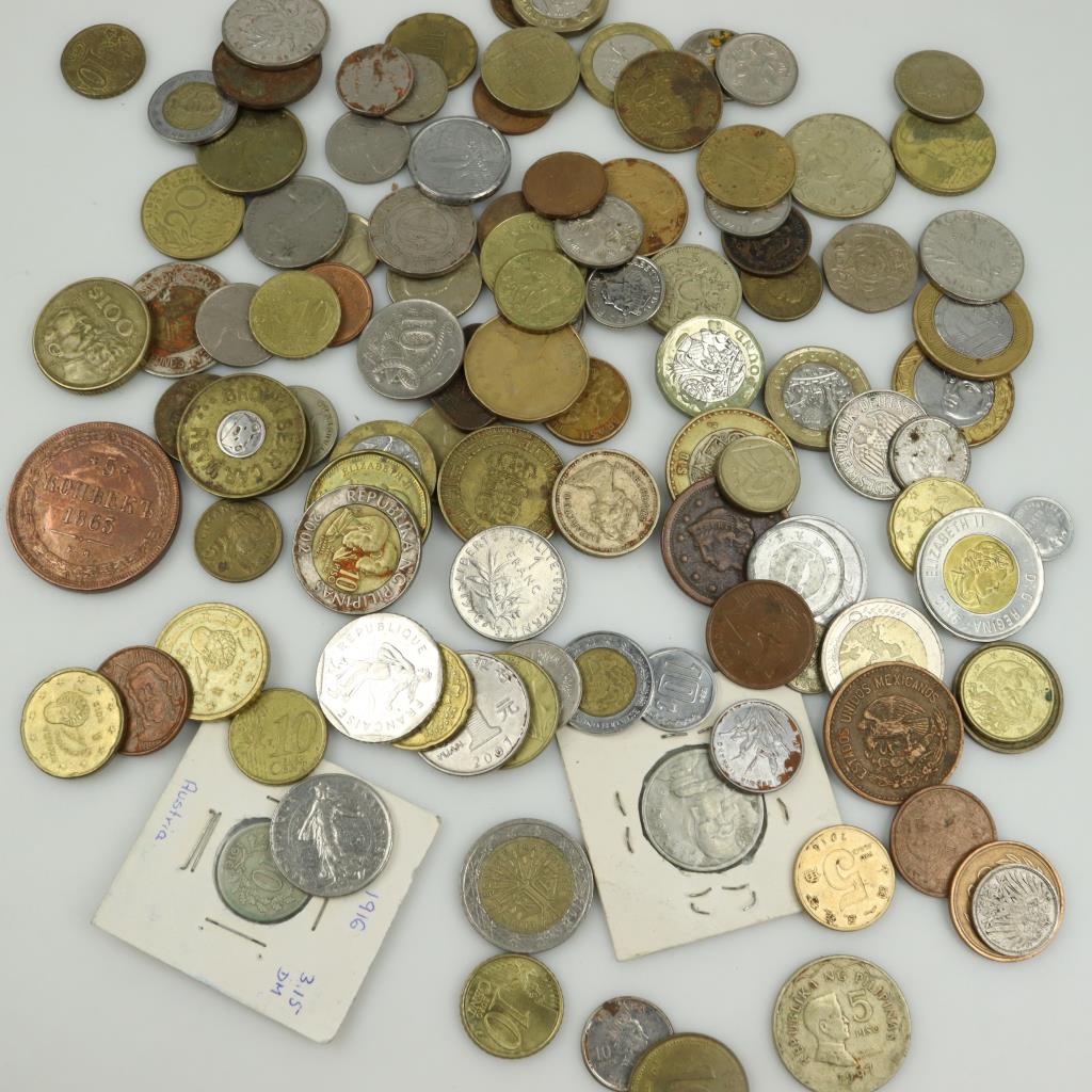 Foreign Coins 1+ Lbs. | Property Room