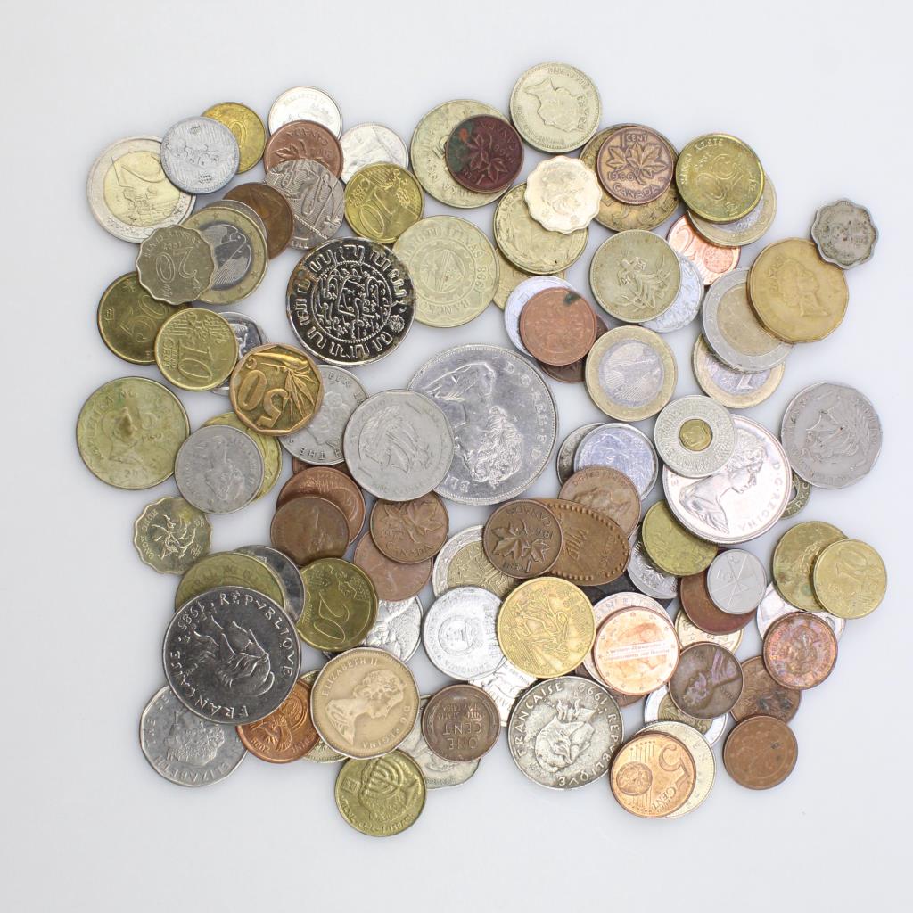 Foreign Coins 1.1+ Lbs | Property Room