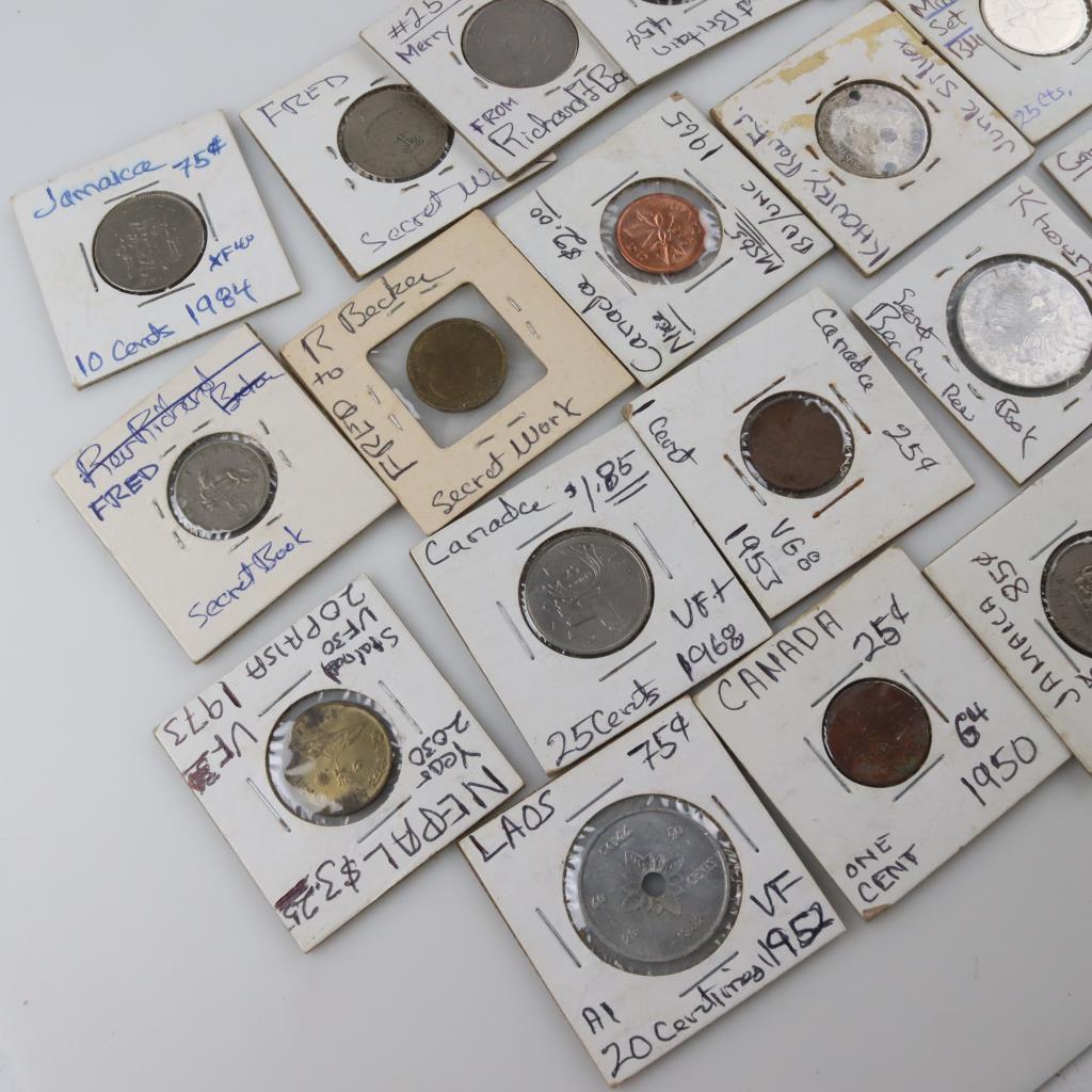 Foreign Coins, 18+ Pieces | Property Room