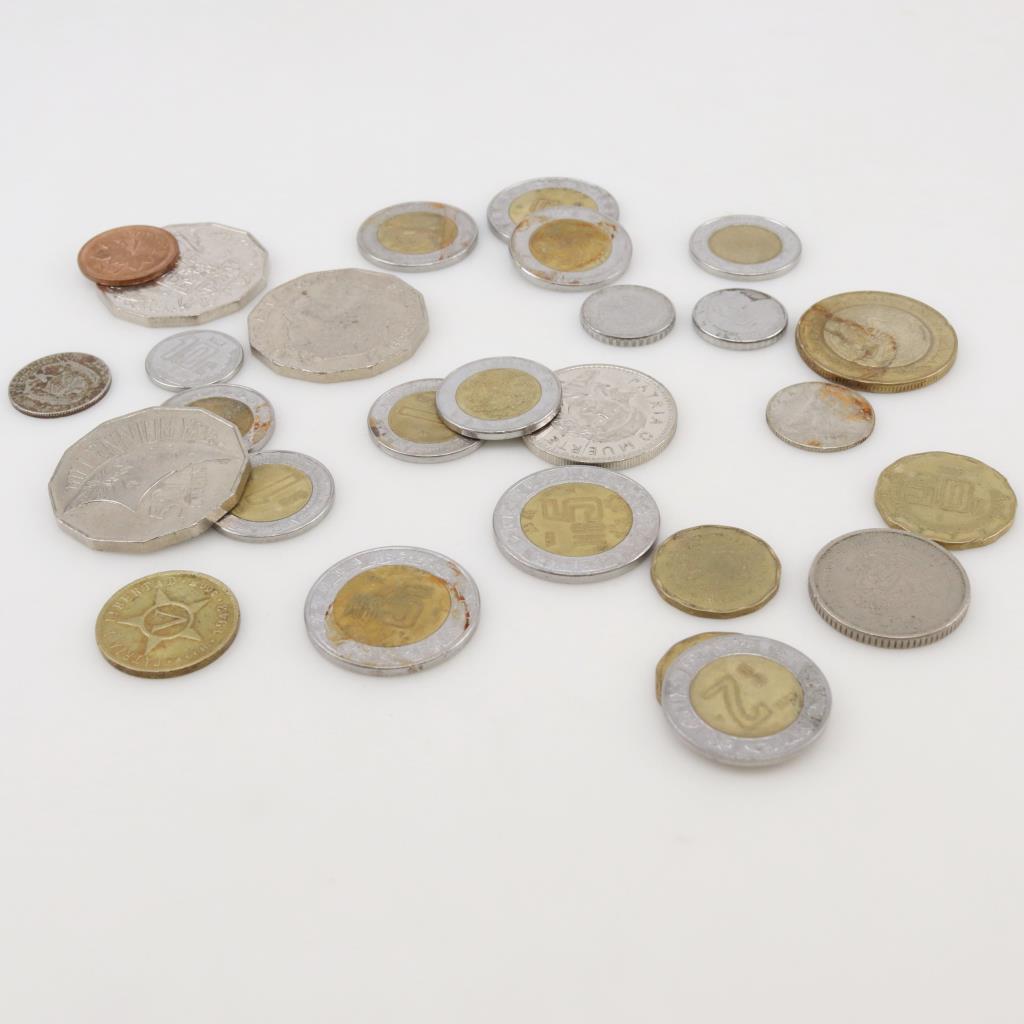 Foreign Coins; 27 Pieces | Property Room