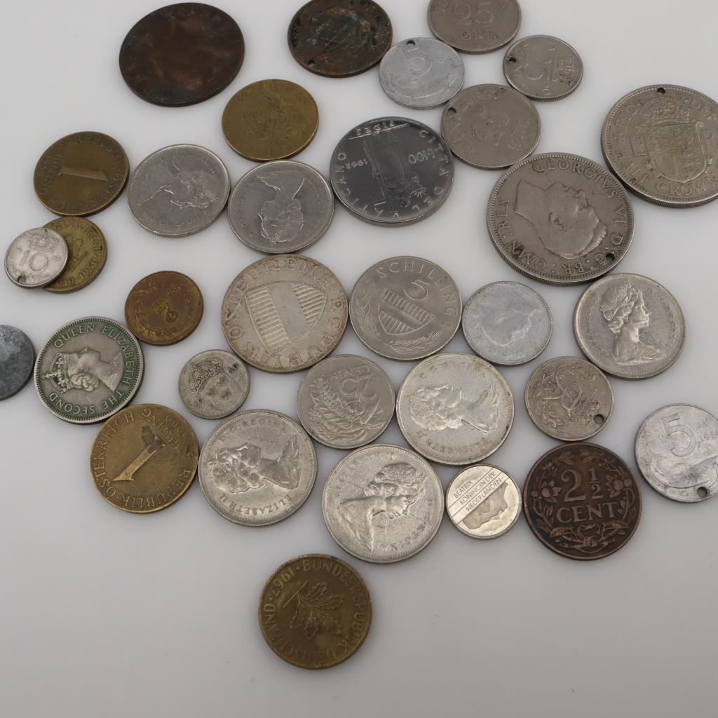 Foreign Coins; 33 Pieces | Property Room