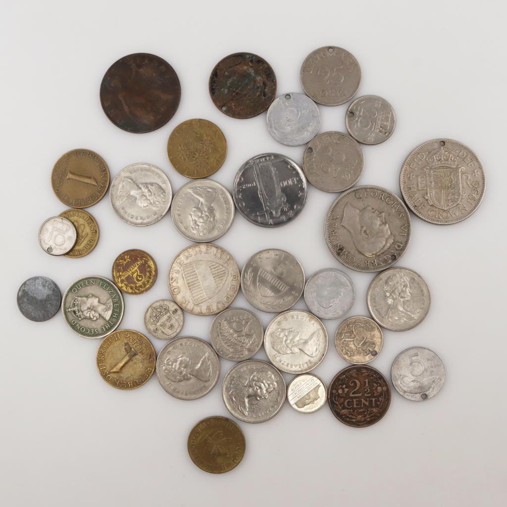 Foreign Coins; 33 Pieces | Property Room