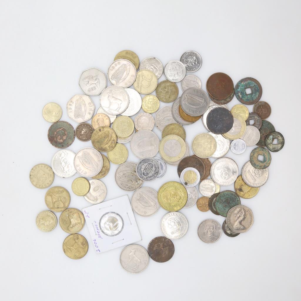 Foreign Coins And Tokens; 1+ Lbs. | Property Room
