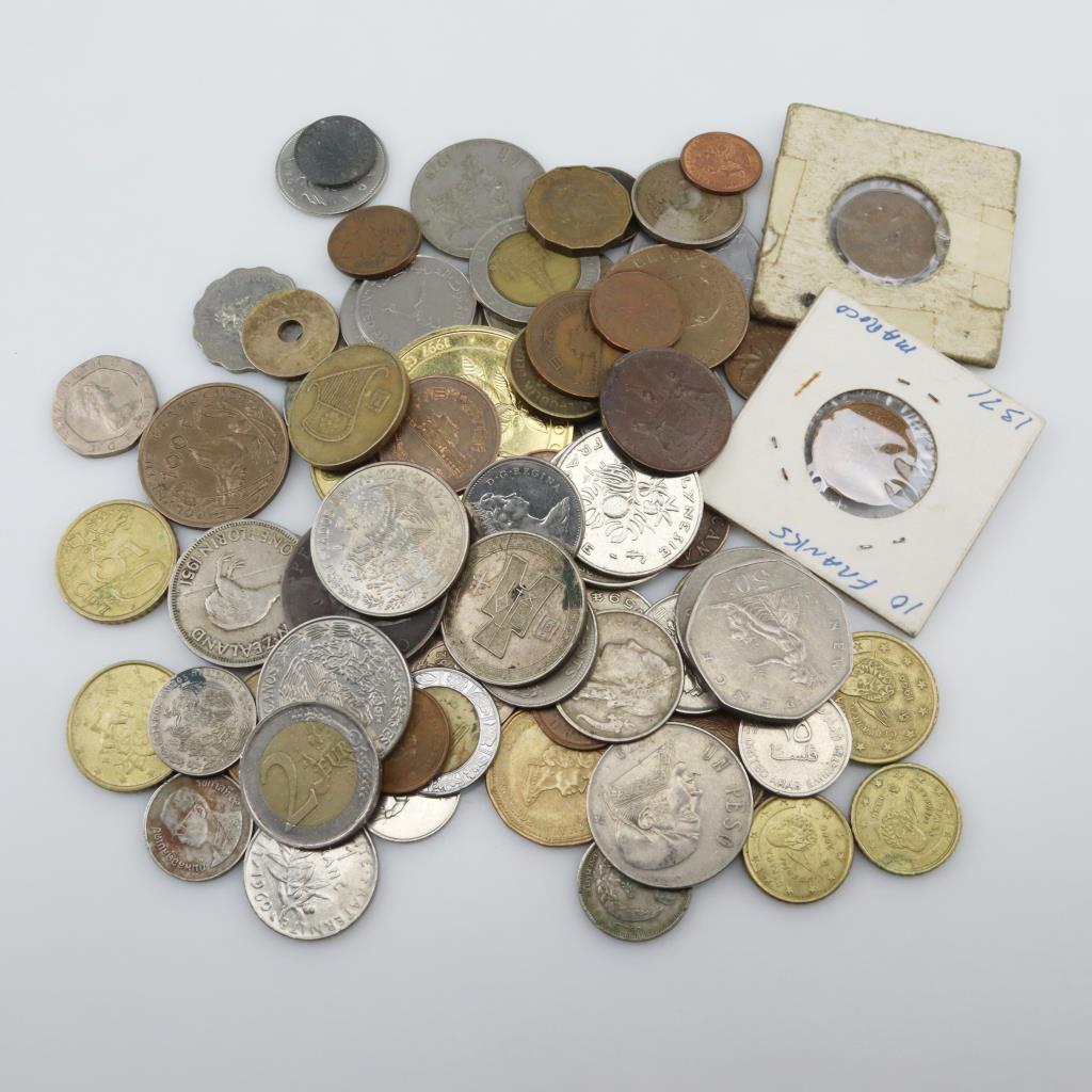 Foreign Coins And Tokens, 1+lbs | Property Room