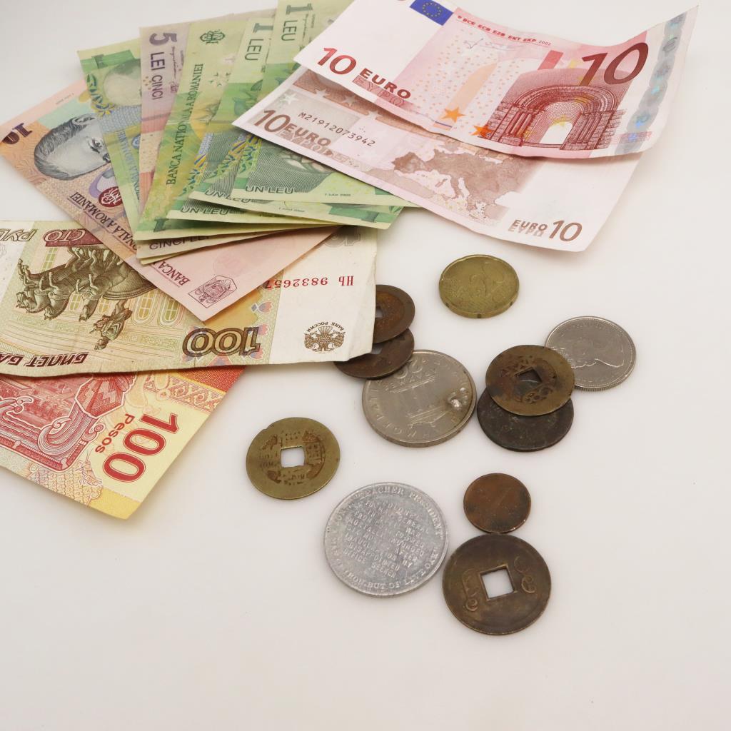 Foreign Currency, 13+ Pieces | Property Room