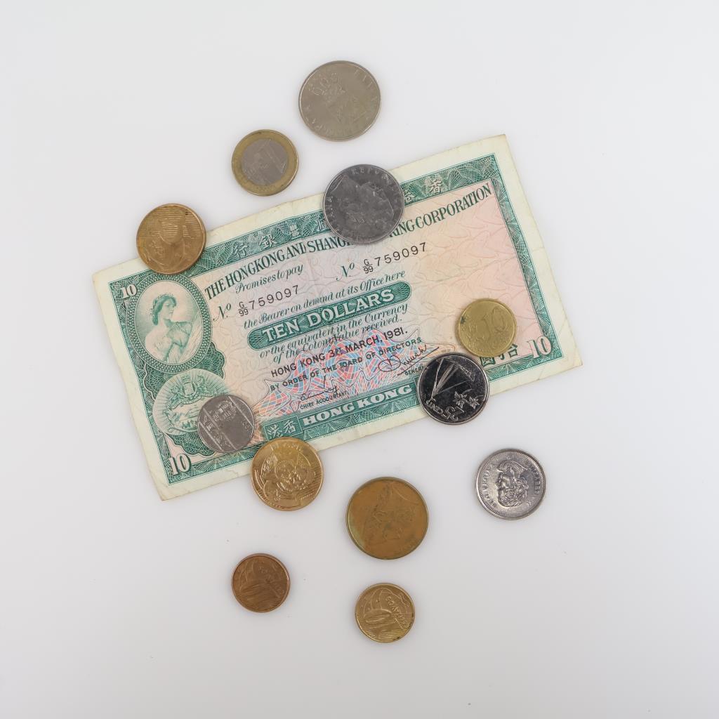 Foreign Currency, 13 Pieces | Property Room