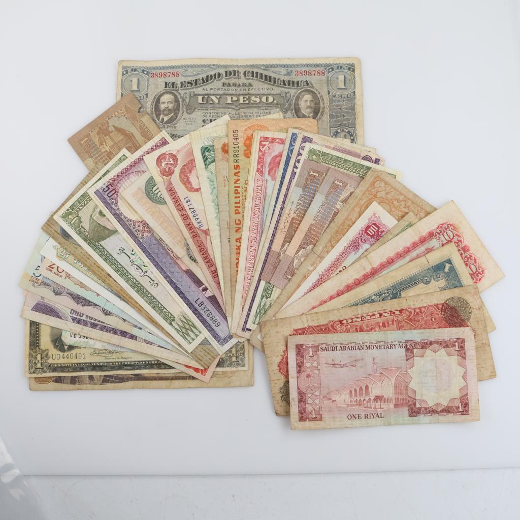 Foreign Currency, 30+ Pieces | Property Room