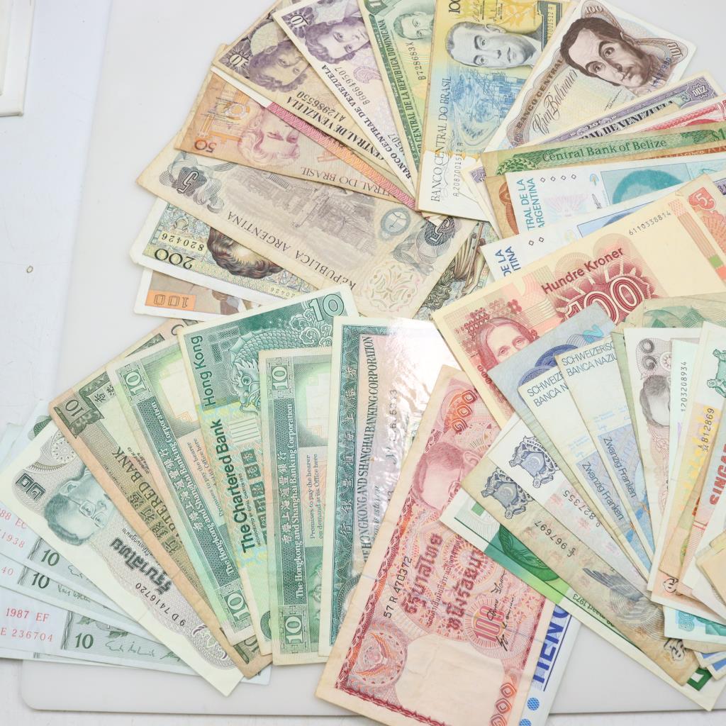 Foreign Currency, 50+ Pieces | Property Room
