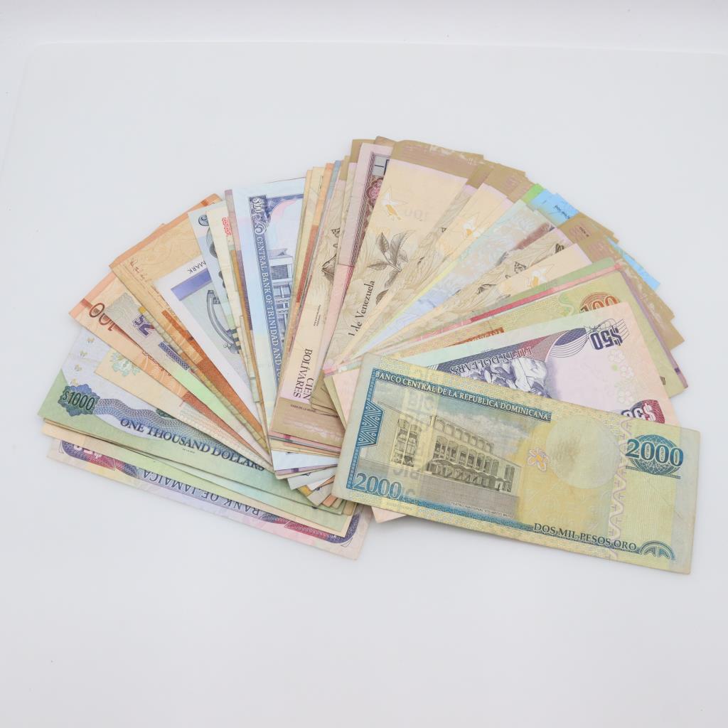 Foreign Currency, 50+ Pieces | Property Room