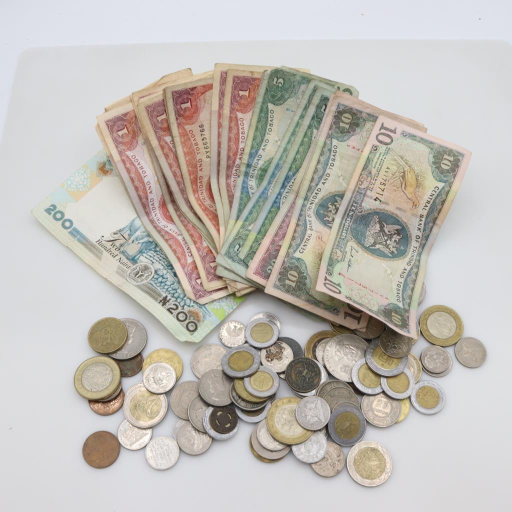 Foreign Currency And Tokens, 100+ Pieces | Property Room