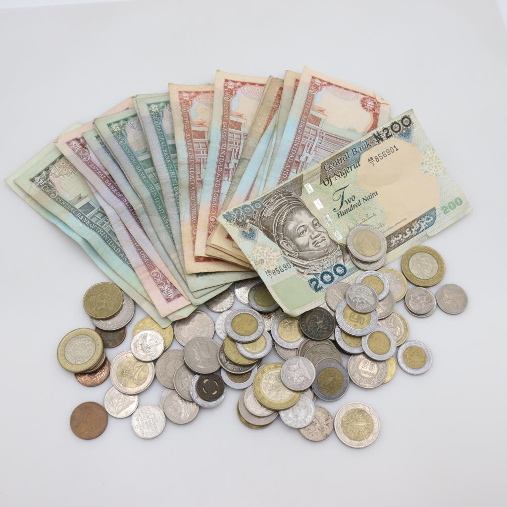 Foreign Currency And Tokens, 100+ Pieces | Property Room