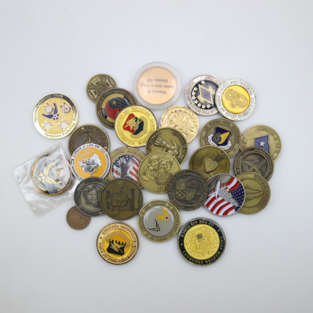 Foreign Currency, And Tokens, 30+ Pieces | Property Room