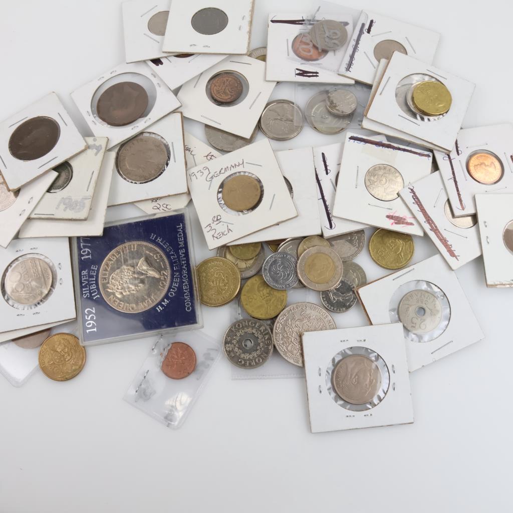 Foreign Currency And Tokens, 55+ Pieces | Property Room