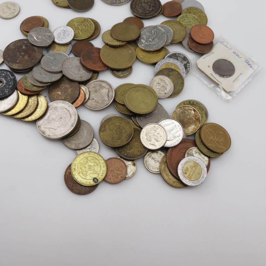 Foreign Currency and Tokens, 70+ Pieces | Property Room