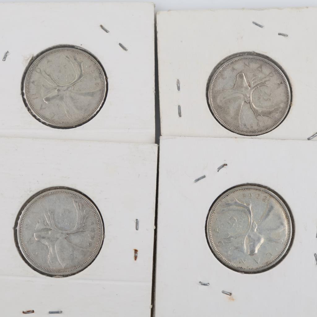 Foreign Silver Coins, 4 Pieces | Property Room