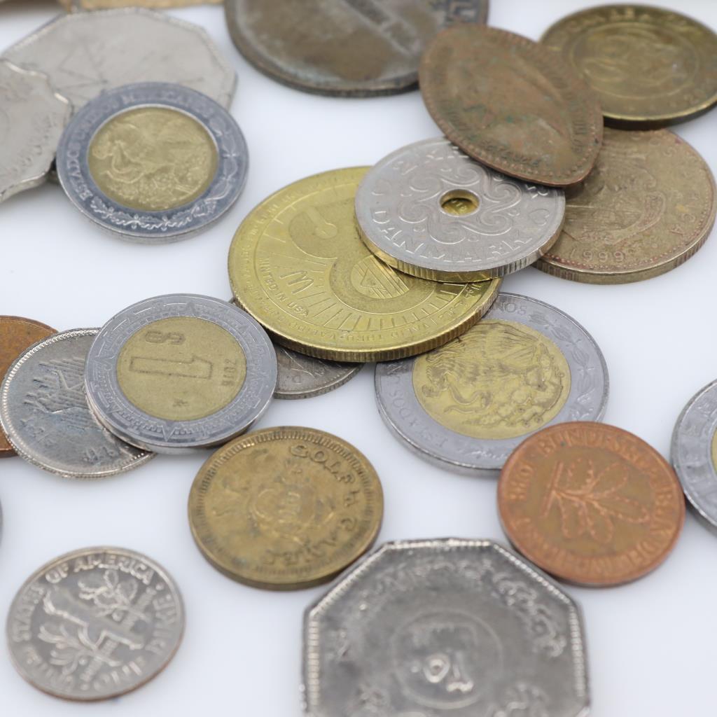 Foreign, US Currency & Tokens, 33+ Pieces | Property Room