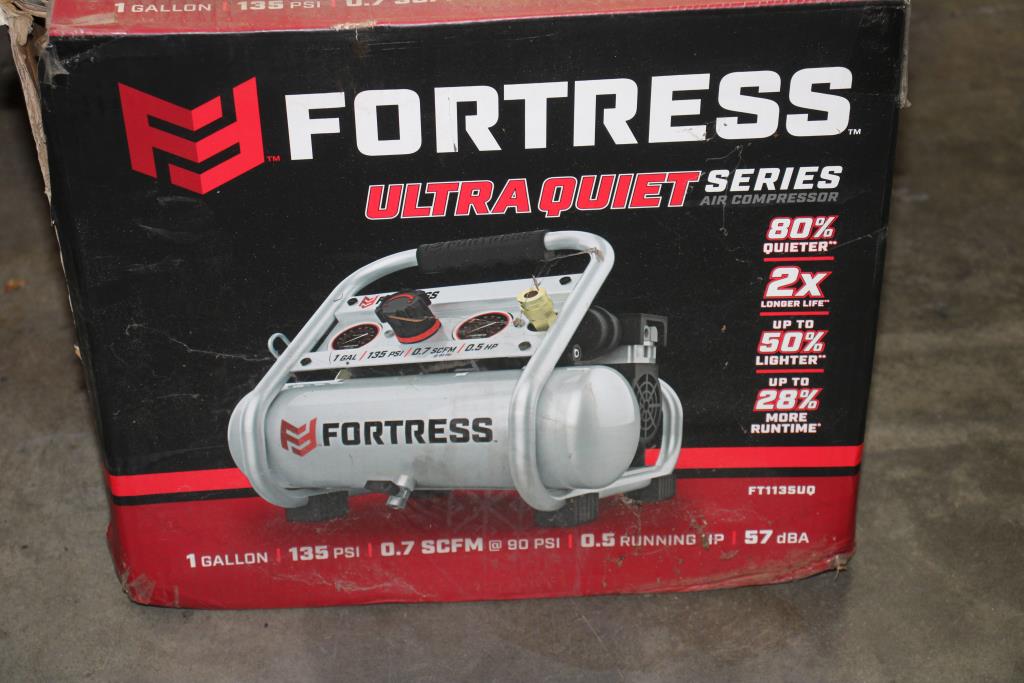 Fortress Air Compressor Ultra Quiet 1 Gallon | Property Room