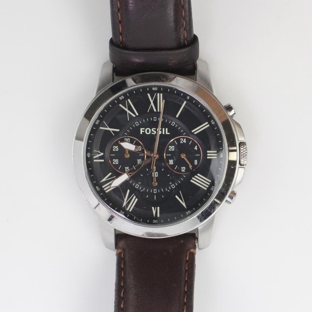 Fossil Grant Chronograph Watch | Property Room