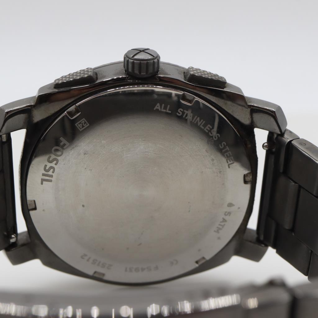 Fossil Machine Chronograph Watch | Property Room