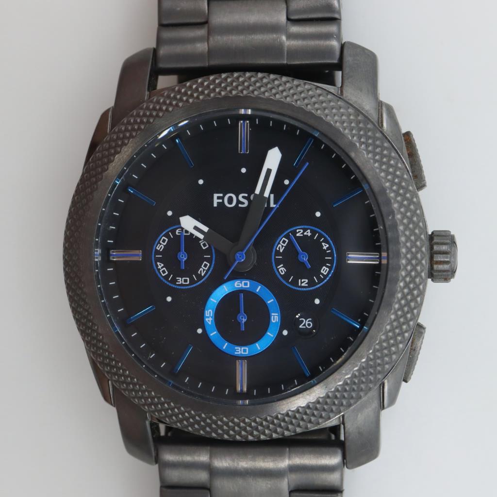 Fossil Machine Chronograph Watch | Property Room