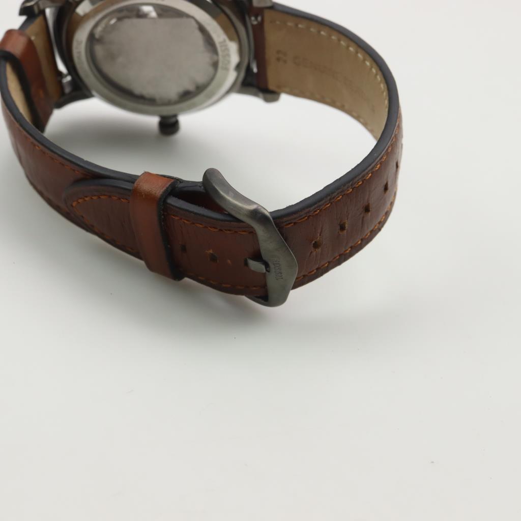 Fossil Neutra Automatic Amber Leather Watch | Property Room