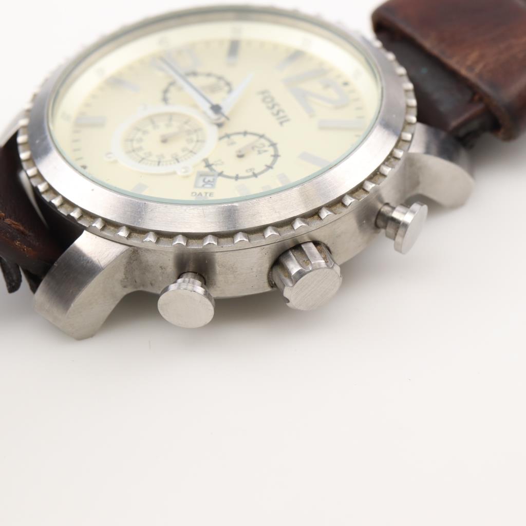 Fossil Old Stock Chase Timer Watch | Property Room