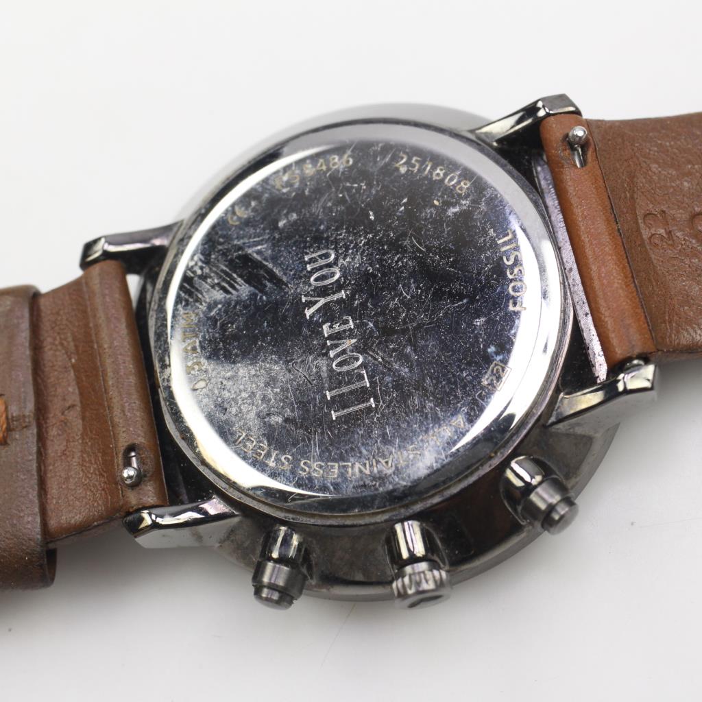 Fossil Time Chaser Chronograph Watch | Property Room