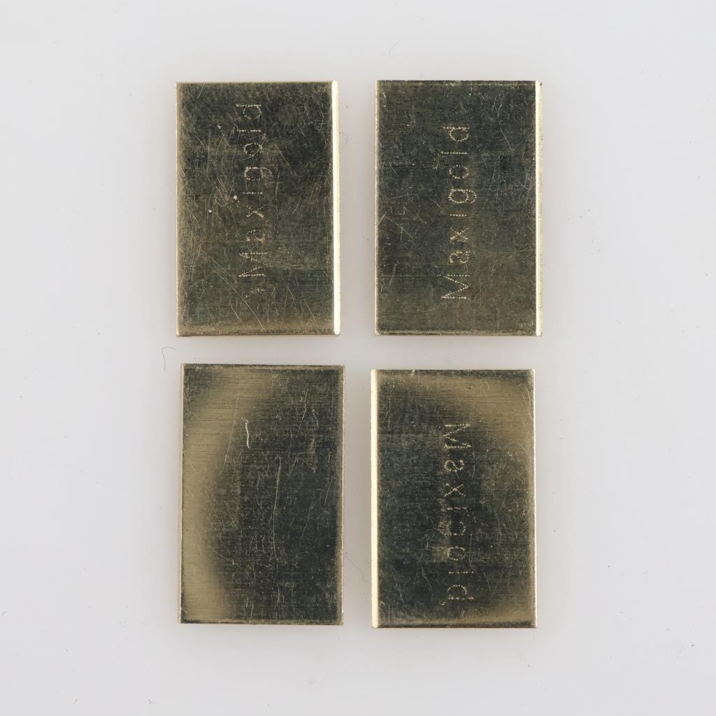 Four 14kt Gold Slabs | Property Room