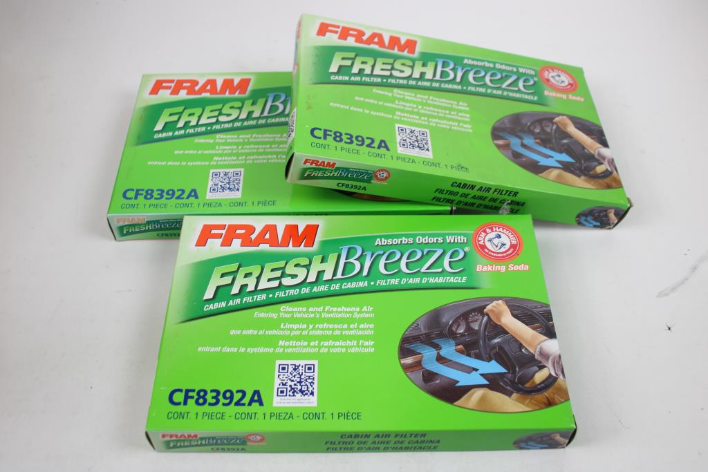 Fram Fresh Breeze Cabin Air Filter (3) | Property Room