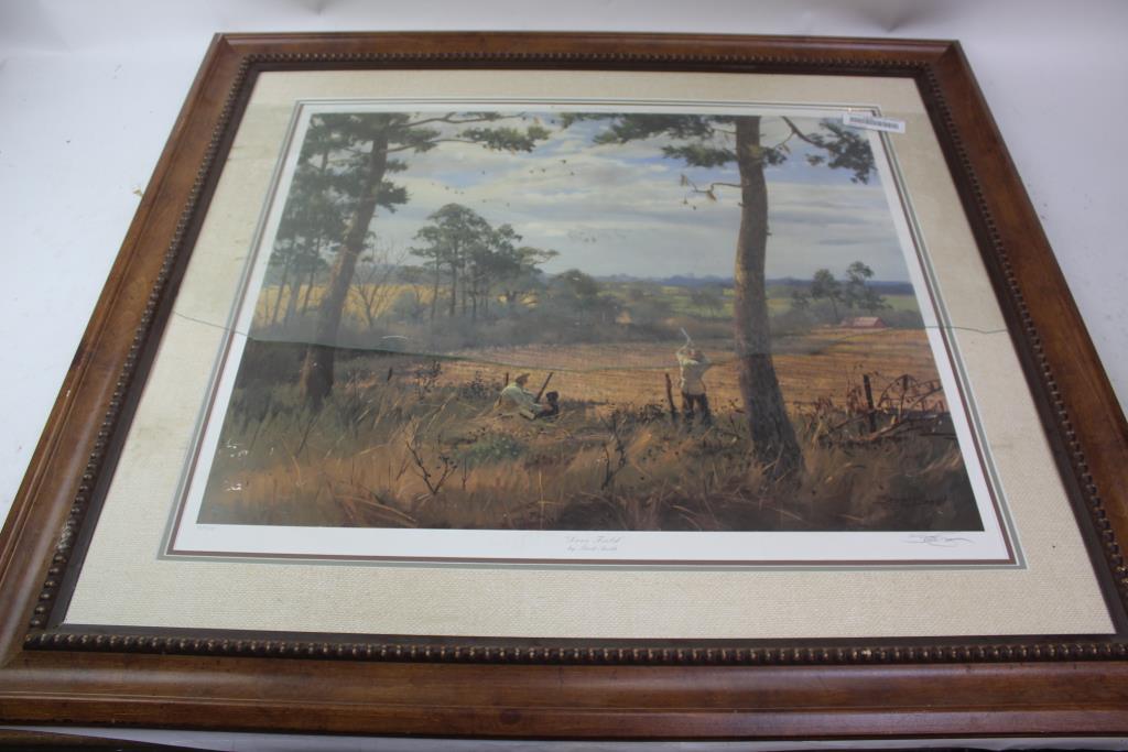 Framed Dove Field By Brett Smith Signed Print | Property Room