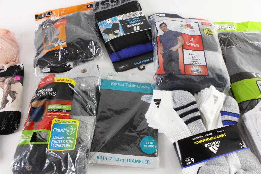 Fredricks, Hanes, Fruit Of The Loom, Some Women's Clothing, And More ...