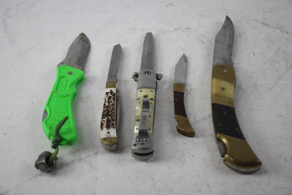 Frost Cutlery Knife, Duck Switch Knife, And More, 5+ Pieces | Property Room