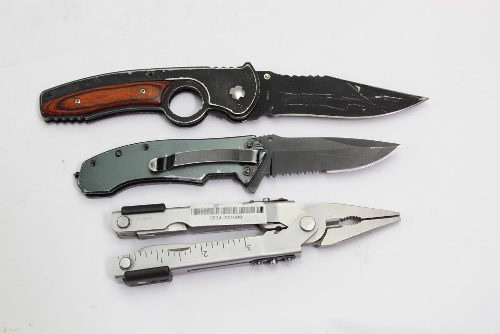 Frost, Humvee Folding Blade Knives, Gerber Multi-tool 3 Pieces ...