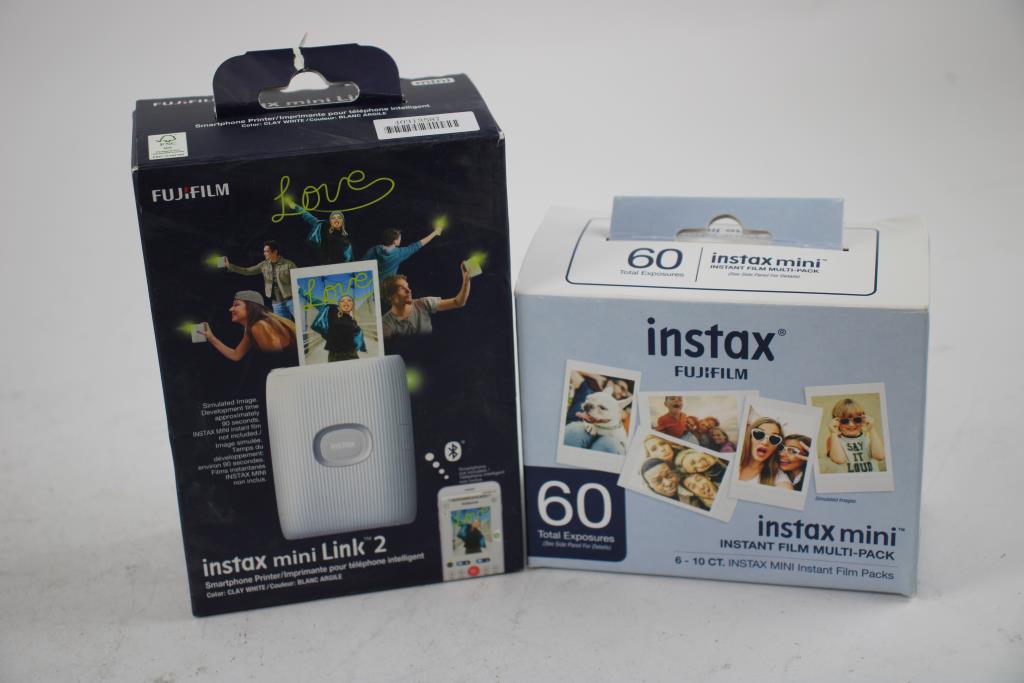 Fujifilm Instax Mini Link 2 Smartphone Printer, Fujifilm Instax Instant ...