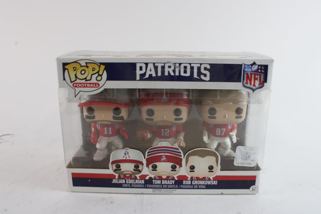 Funko Pop! Football Patriots Figure 3-Pack | Property Room