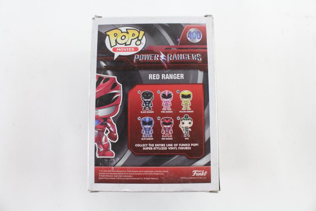 Funko Pop! Power Rangers Red Ranger Figure | Property Room
