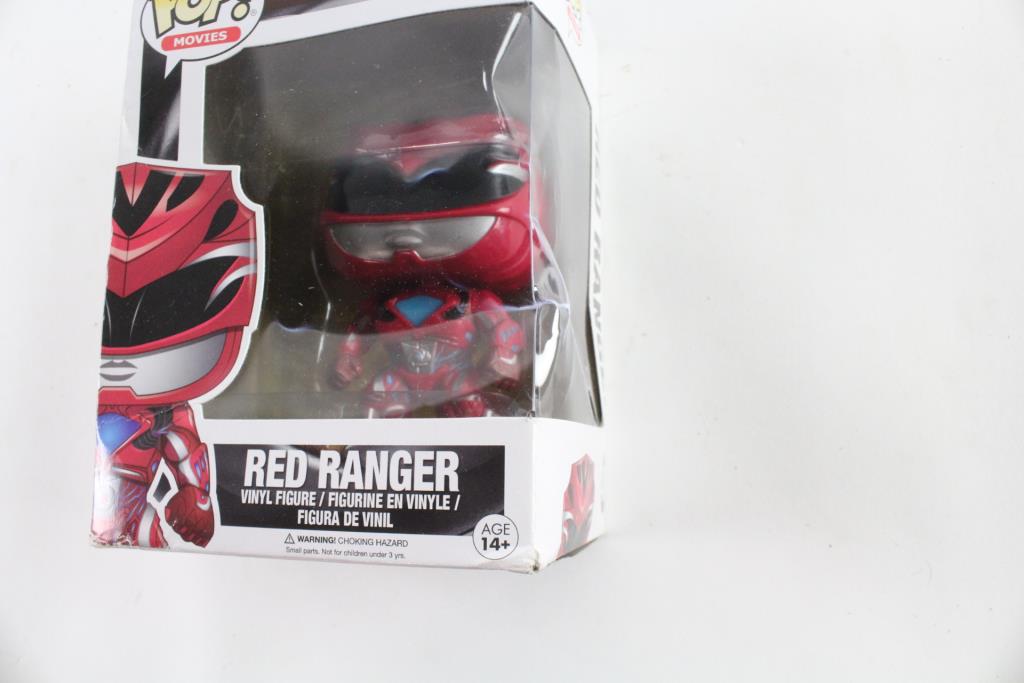 Funko Pop! Power Rangers Red Ranger Figure | Property Room