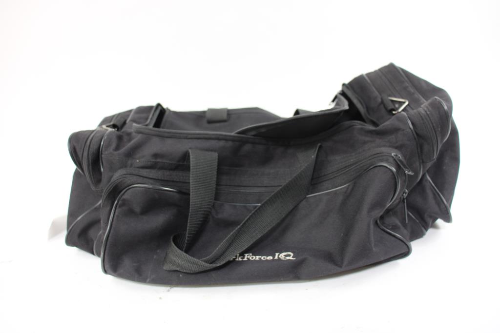 Future Link WorkForce IQ Black Duffle Bag With Misc Items, 5+ Pieces ...