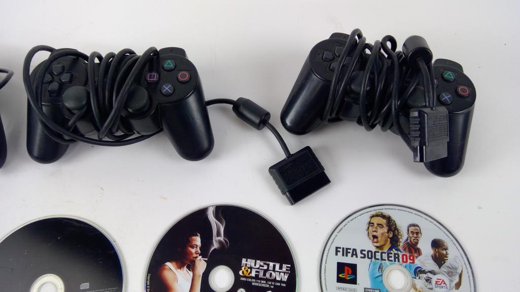 Game Controllers & Video Game Lot, 11 Pieces | Property Room