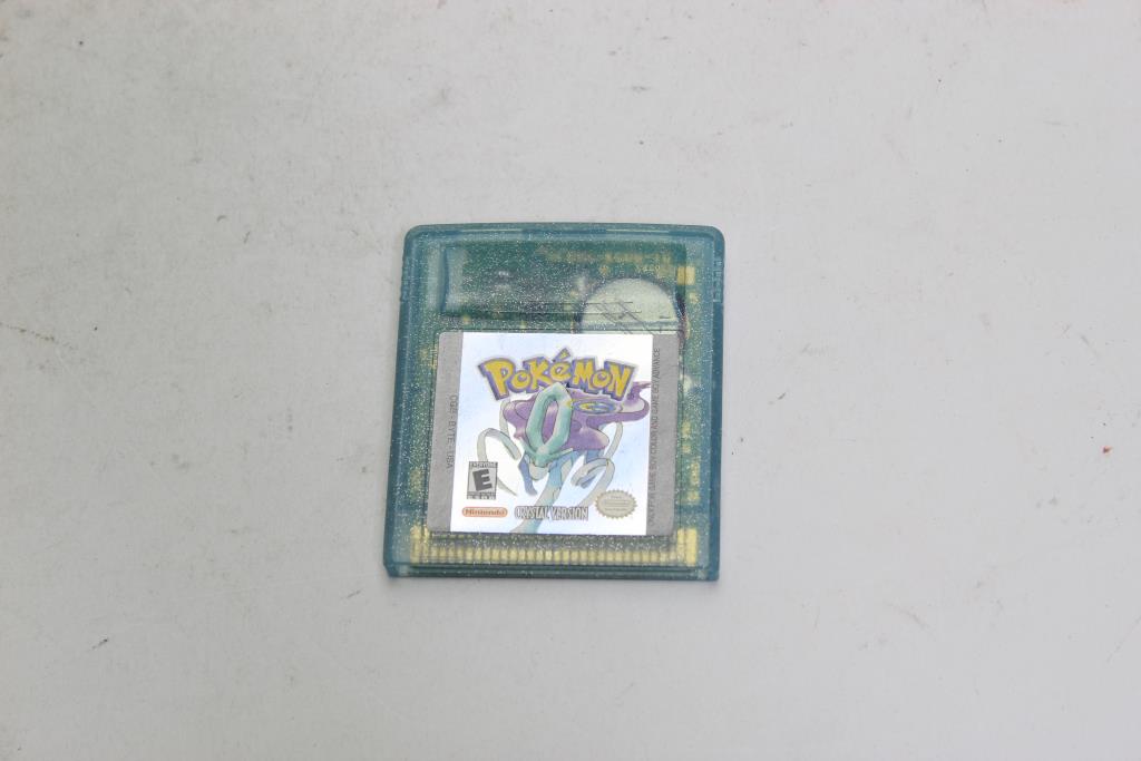 Gameboy Color Pokemon Crystal Version Video Game | Property Room