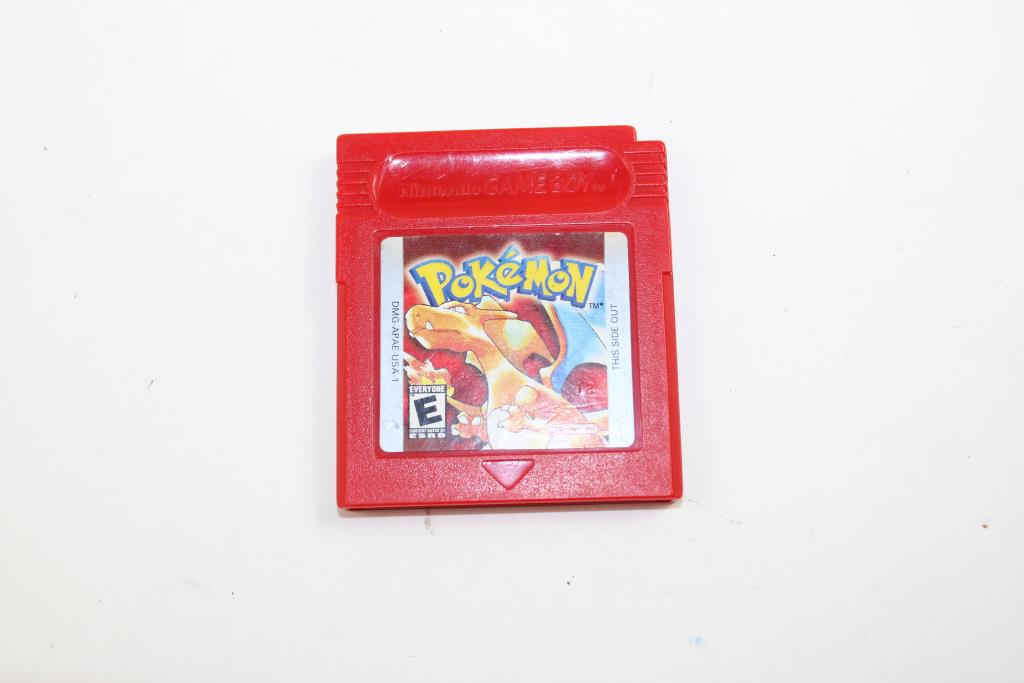 Gameboy Pokemone Red Charizard Cartridge | Property Room