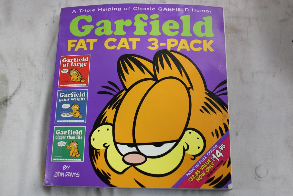 Garfield Fat Cat 3-pack Comic Book, White Envelope Packets Of 50 Pcs, 4 ...